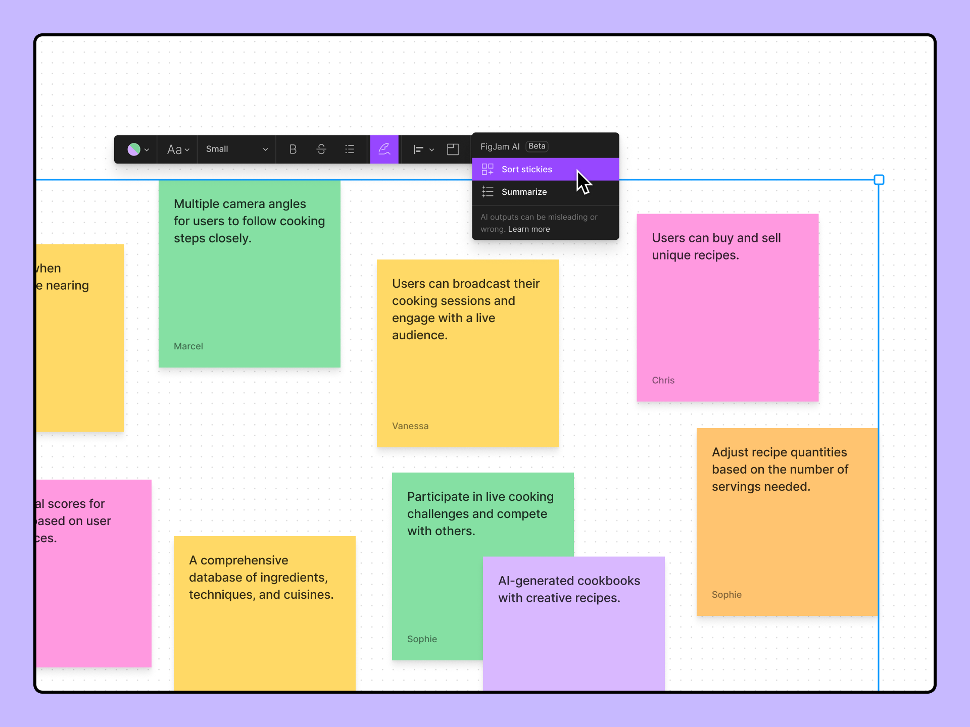 Sort and summarize stickies with FigJam AI – Figma Learn - Help Center