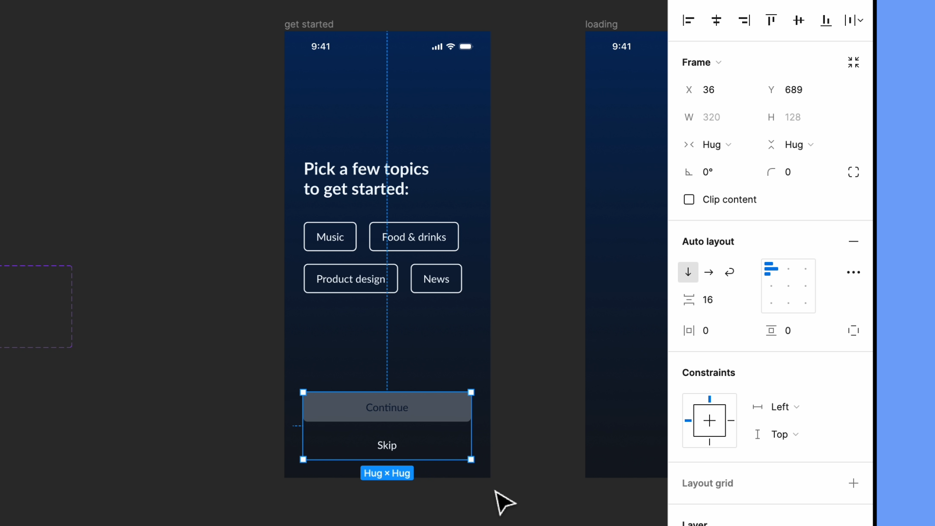 Create an onboarding flow with advanced prototyping – Figma Learn - Help Center