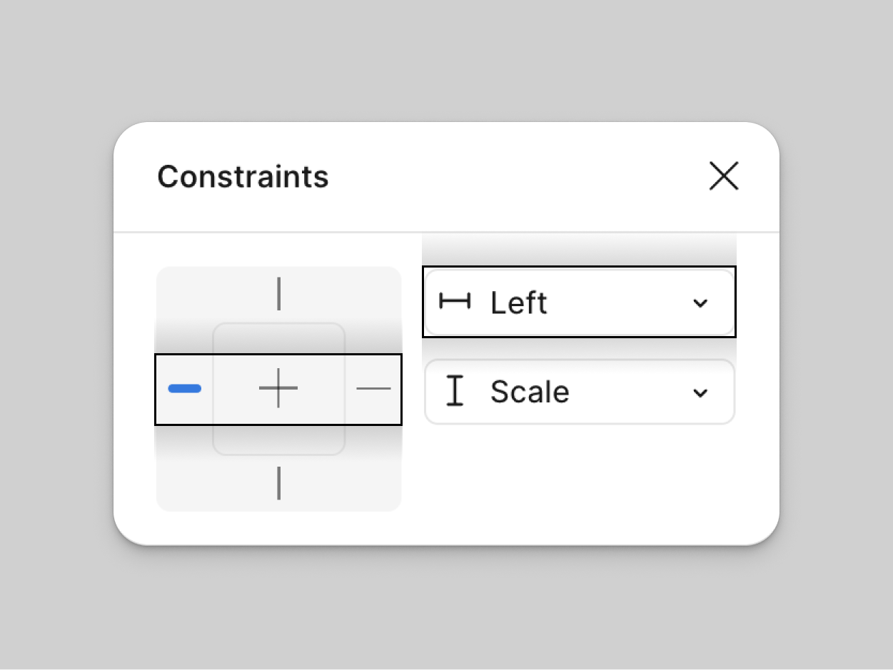 Apply Constraints To Define How Layers Resize Figma Learn Help Center