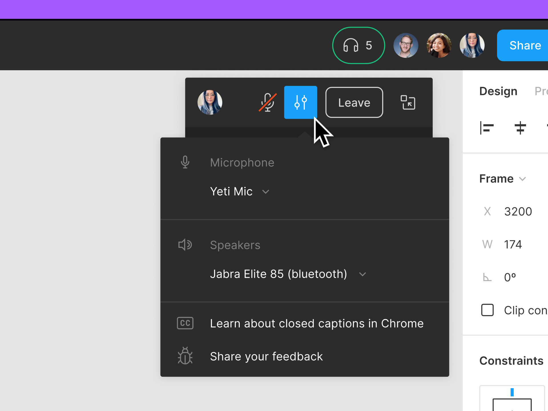 Use audio to chat with your team – Figma Learn - Help Center