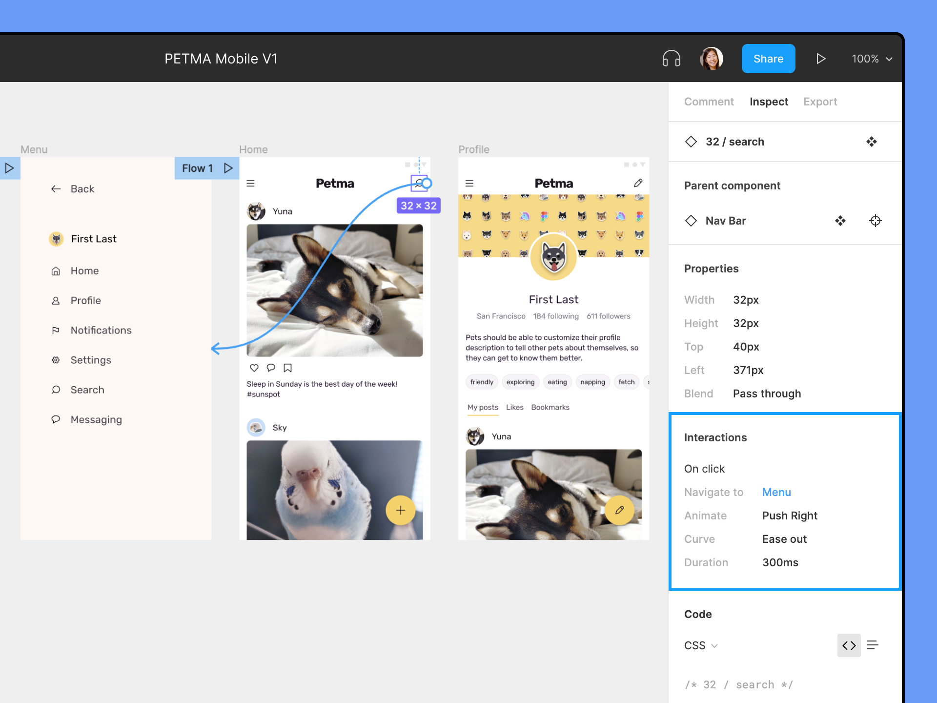 View Prototype Connections Figma Help Center