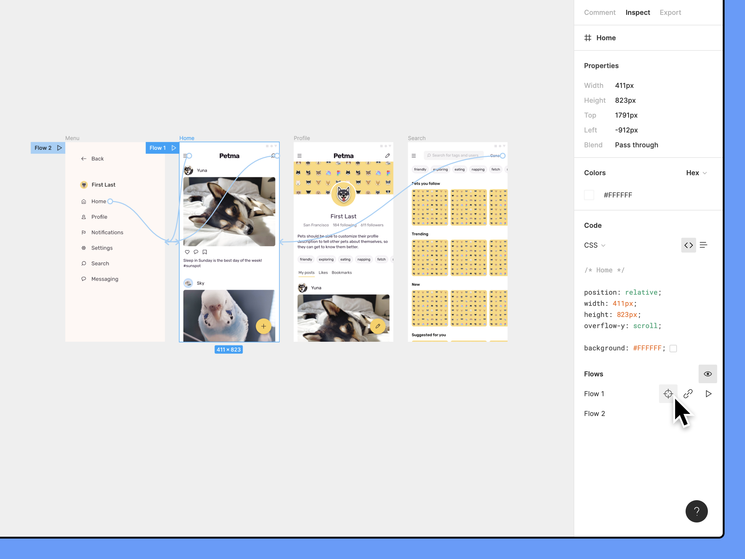 View Prototype Connections Figma Learn Help Center