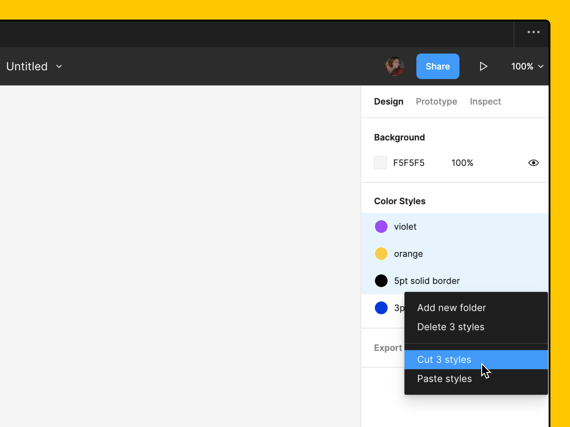 Manage And Share Styles Figma Learn Help Center
